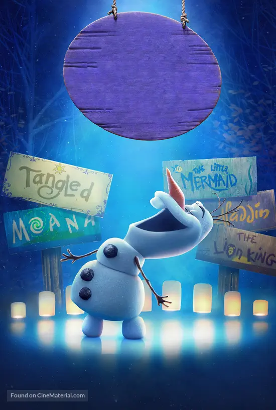"Olaf Presents" (2021) key art