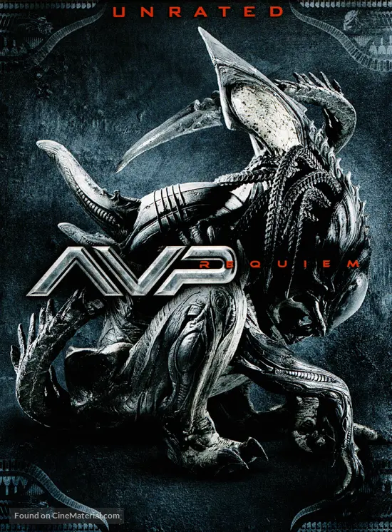Aliens vs. Predator: Requiem (2007) dvd movie cover