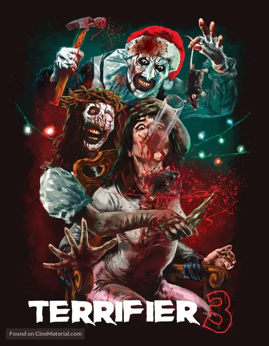 Terrifier 3 (2024) German movie cover