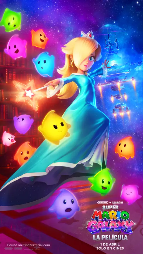 The Super Mario Galaxy Movie (2026) Argentinian movie poster