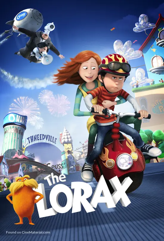 The Lorax (2012) movie poster