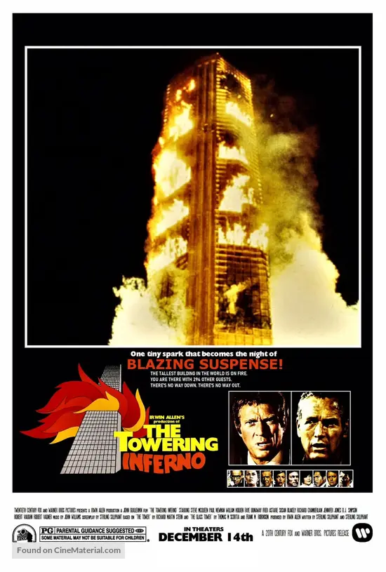 The Towering Inferno (1974) movie poster