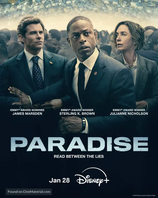 "Paradise" (2025) British movie poster