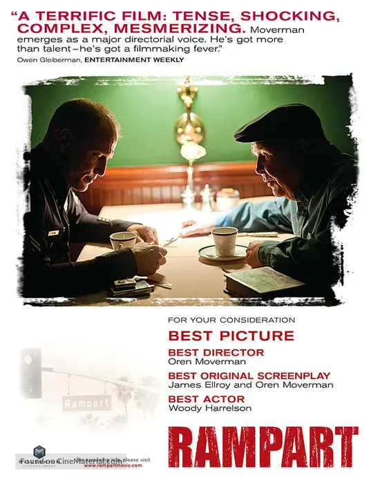Rampart Movie Poster Rampart Movie Poster
