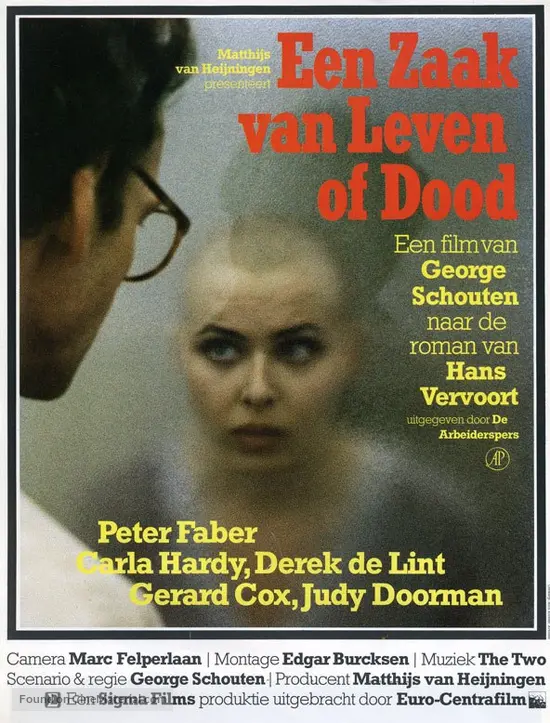 Een zaak van leven of dood (1983) Dutch movie poster