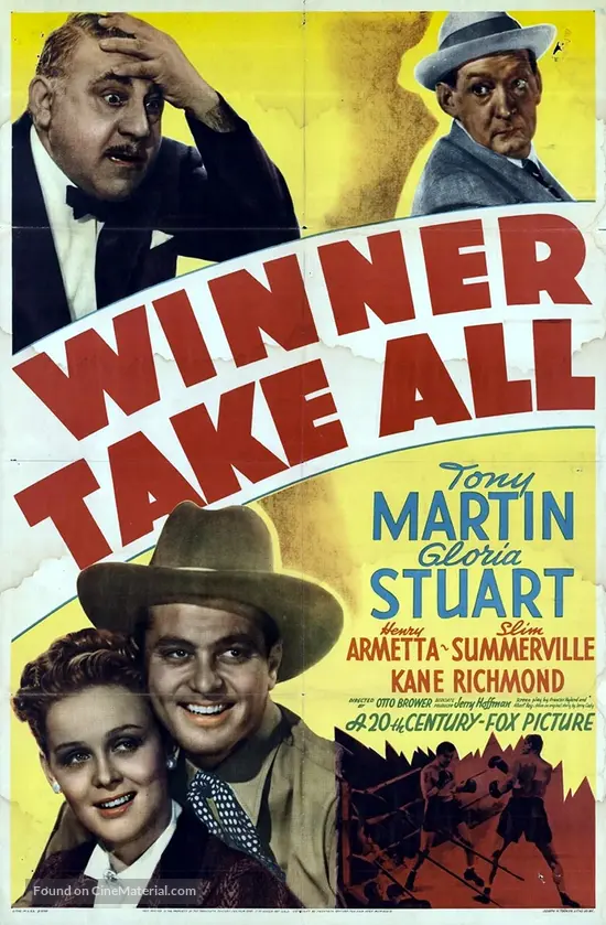 Winner Take All (1939) movie poster