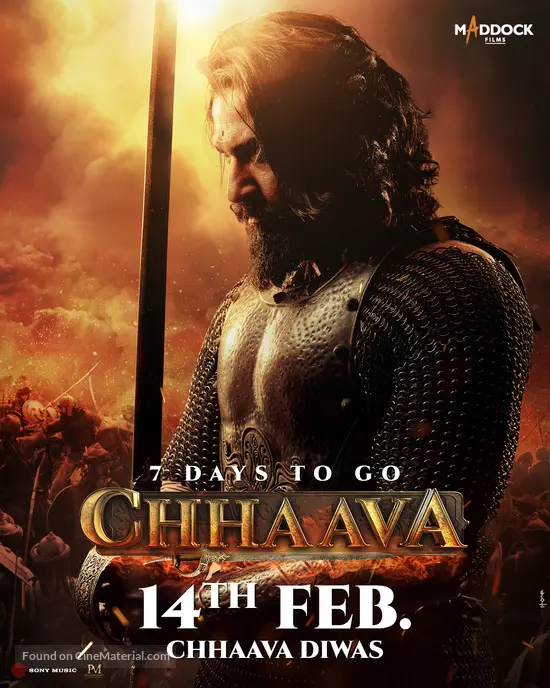 Chhaava (2025) Indian movie poster