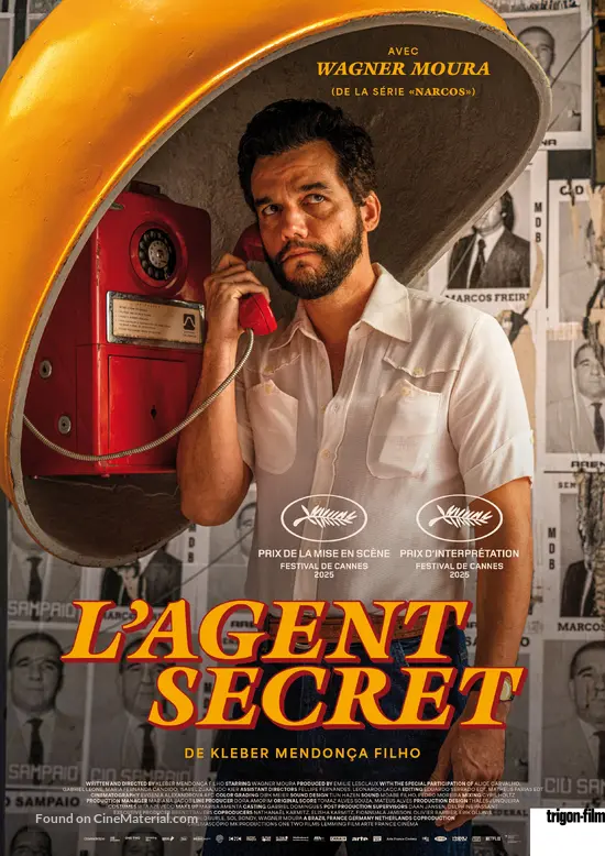 O Agente Secreto (2025) Swiss movie poster