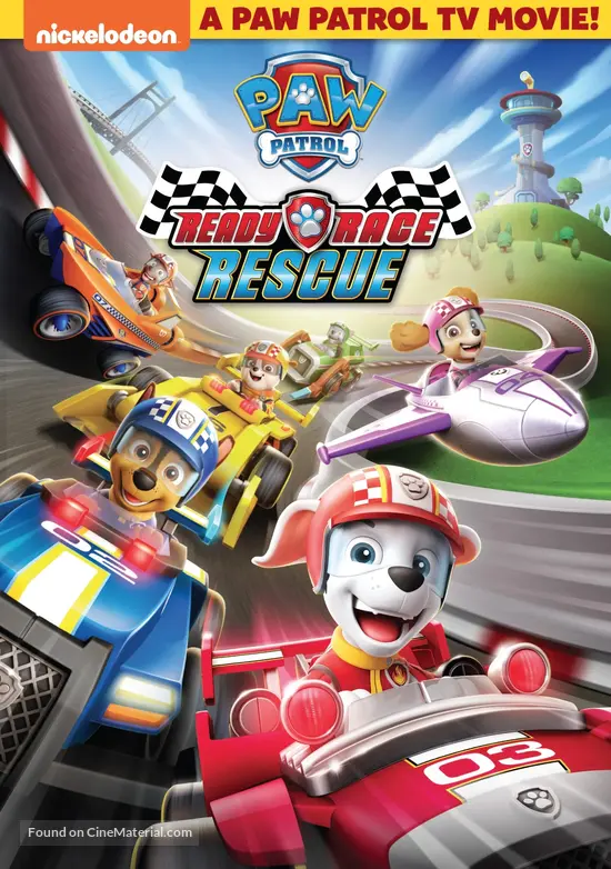 PAW Patrol: Ready Race Rescue (2019) dvd movie cover