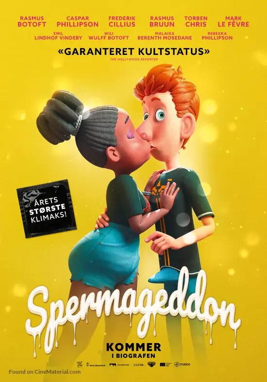 Spermageddon (2025) Danish movie poster