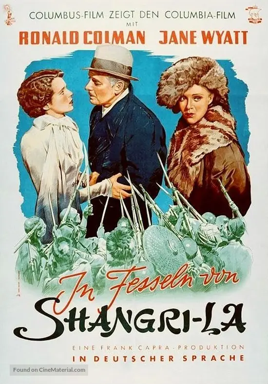 Lost Horizon (1937) German movie poster