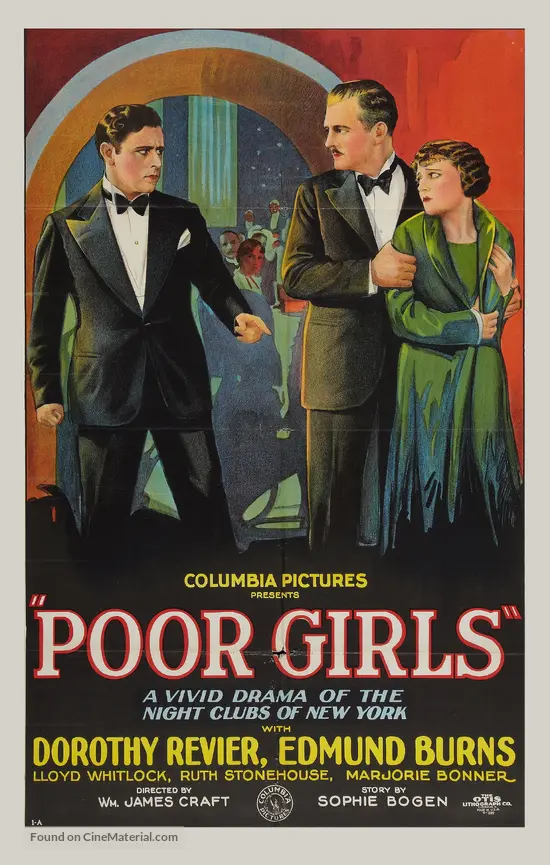 Poor Girls (1927) movie poster