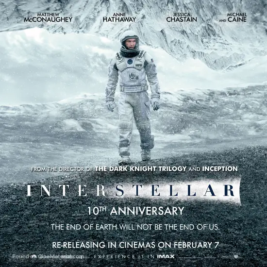 Interstellar (2014) Indian movie poster