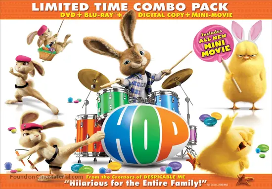 Hop (2011) blu-ray movie cover
