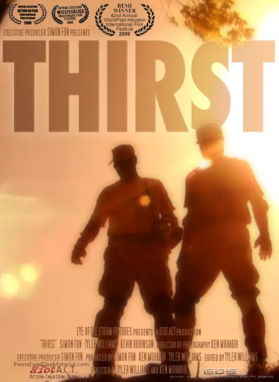 Thirst (2008) Canadian movie poster