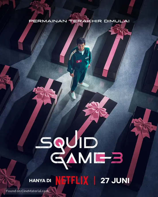 "Ojingeo Geim" (2021) Indonesian movie poster