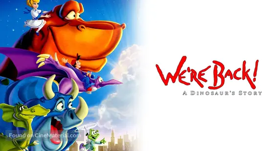 We're Back! A Dinosaur's Story (1993) movie poster