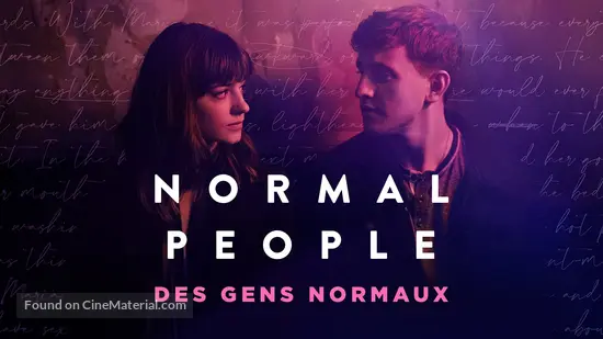 "Normal People" (2020) French movie cover