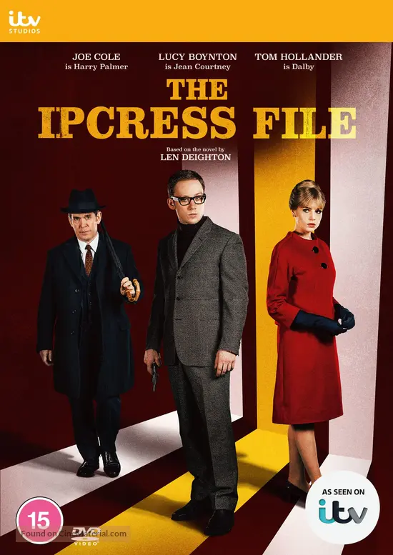 "The Ipcress File" (2022) British dvd movie cover