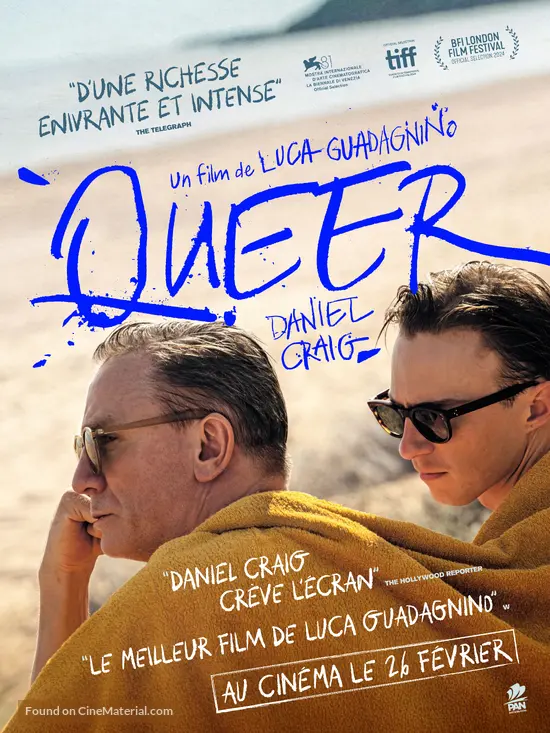 Queer (2024) French movie poster