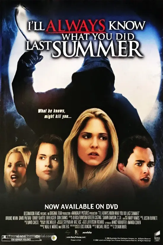 I'll Always Know What You Did Last Summer (2006) video rele...