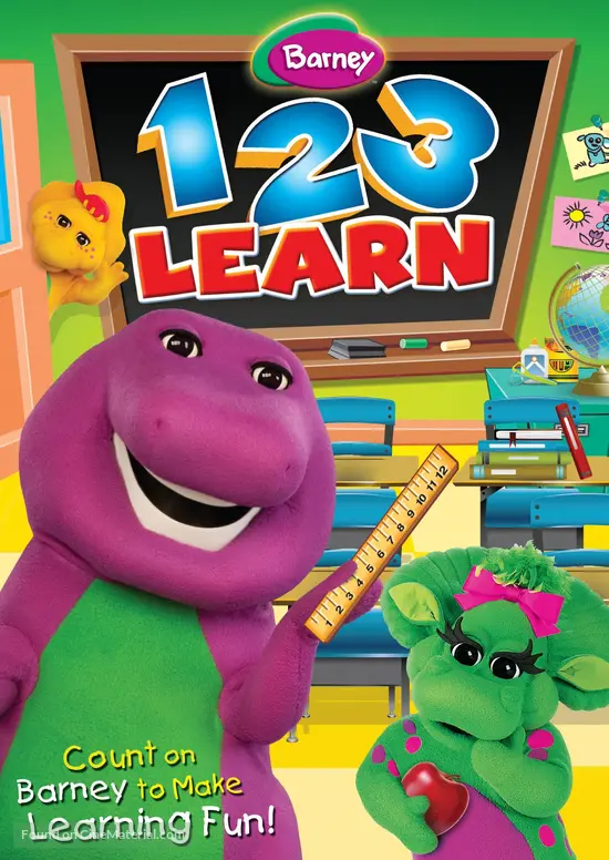 "Barney & Friends" dvd cover
