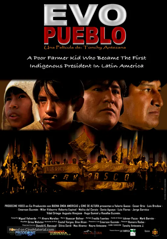 Evo Pueblo (2007) Bolivian movie poster