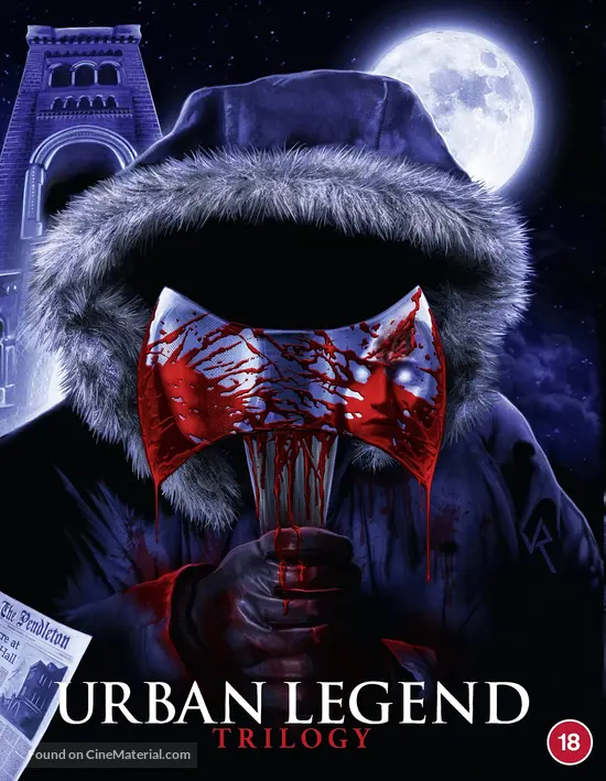 Urban Legend (1998) British movie cover