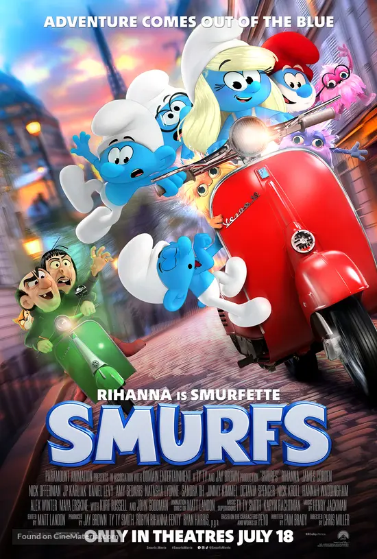 Smurfs (2025) movie poster