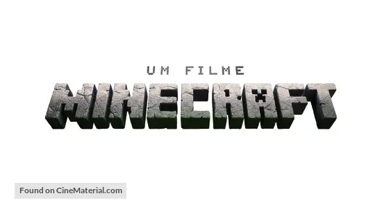 A Minecraft Movie (2025) Brazilian logo