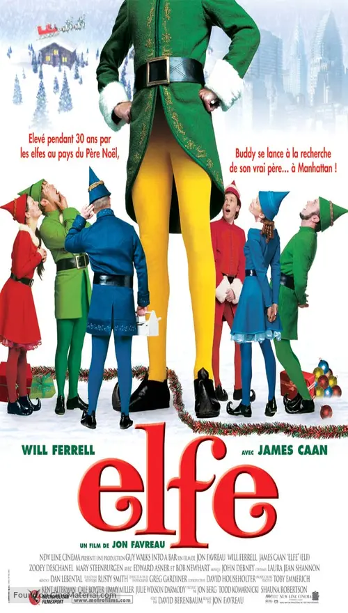 Elf French movie poster