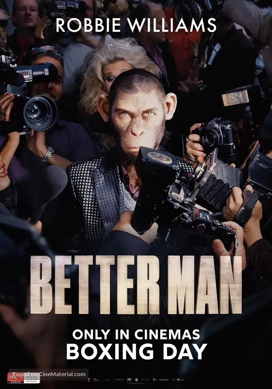 Better Man (2024) Australian movie poster