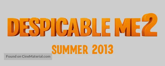 Despicable Me 2 (2013) logo