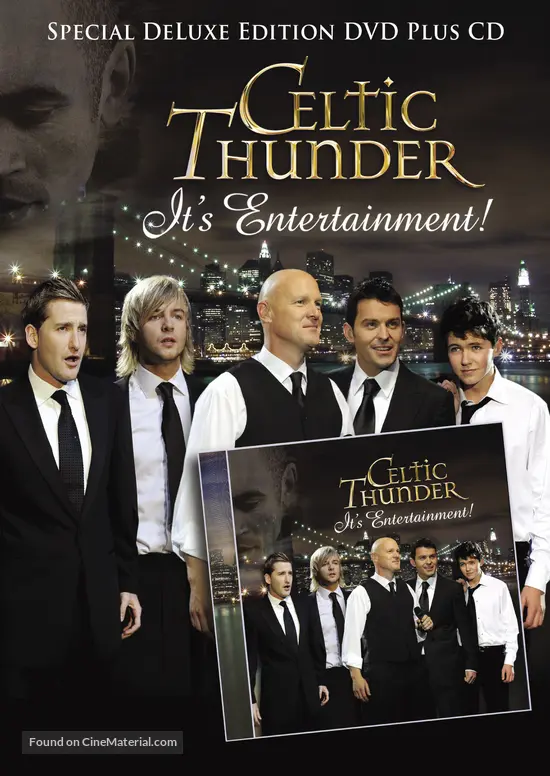 Celtic Thunder: It's Entertainment (2010) dvd movie cover