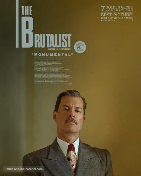 The Brutalist (2024) movie poster