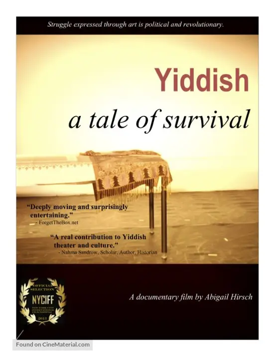 Yiddish: A Tale of Survival (2012) movie poster