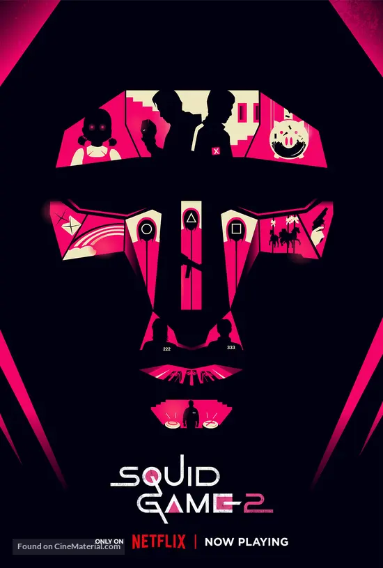 "Squid Game" (2021) movie poster