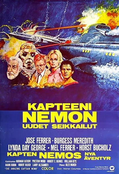 The Return of Captain Nemo (1978) Finnish movie poster