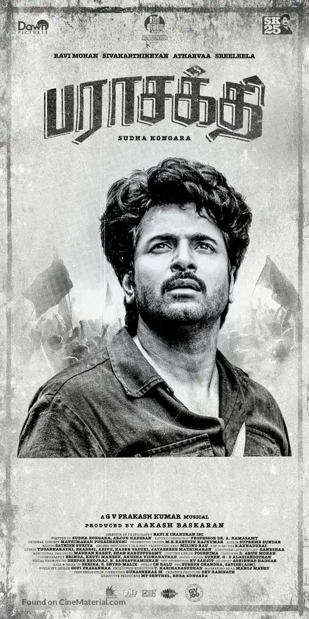 Parasakthi (2026) Indian movie poster