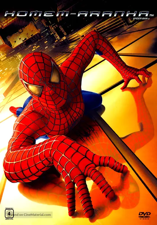 Spider-Man (2002) Brazilian movie cover