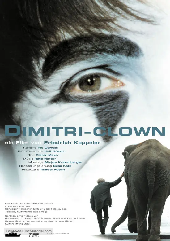 Dimitri - Clown (2004) Swiss movie poster