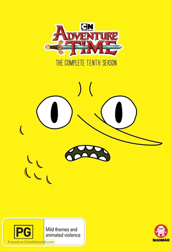 "Adventure Time" (2010) Australian dvd movie cover