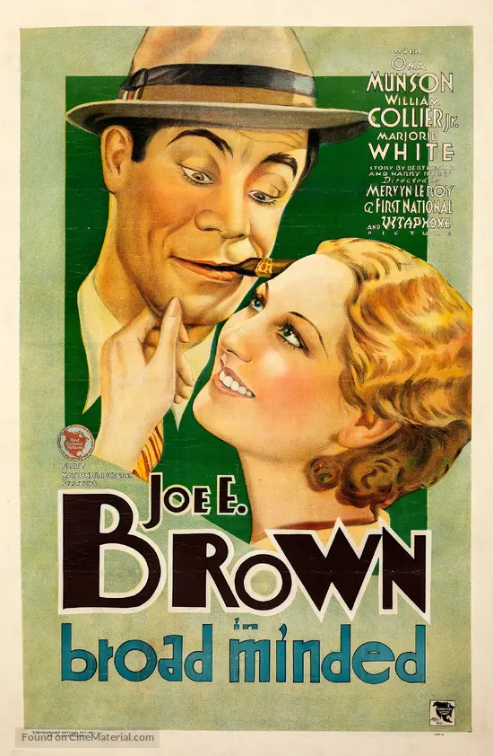 Broadminded (1931) movie poster
