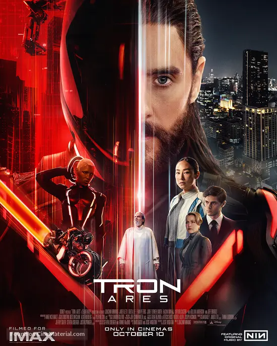Tron: Ares (2025) British movie poster