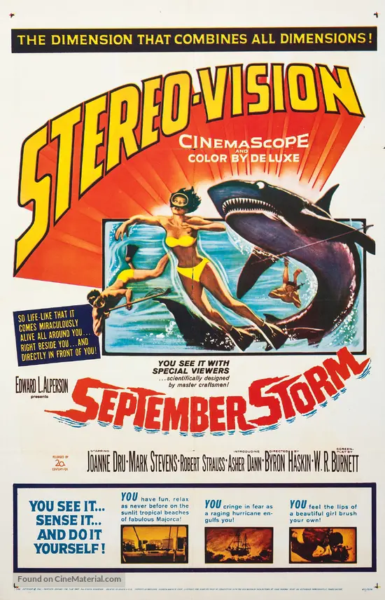 September Storm (1960) movie poster