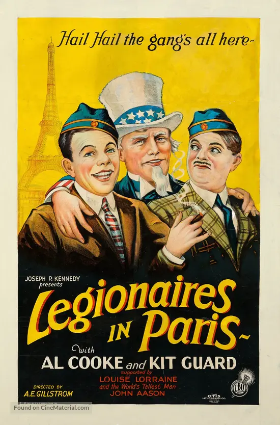 Legionnaires in Paris (1927) movie poster