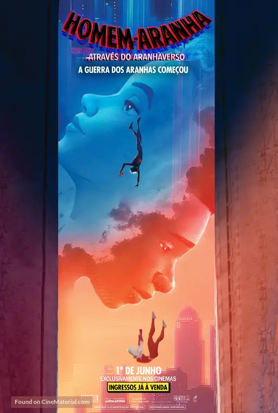 Spider-Man: Across the Spider-Verse (2023) Brazilian movie poste...
