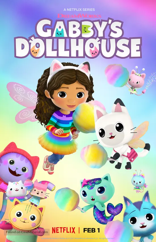 "Gabby's Dollhouse" (2020) movie poster