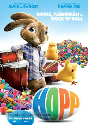 Hop (2011) Swedish movie poster