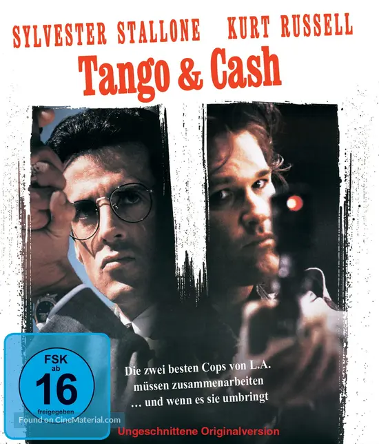 Tango And Cash (1989) German movie cover
